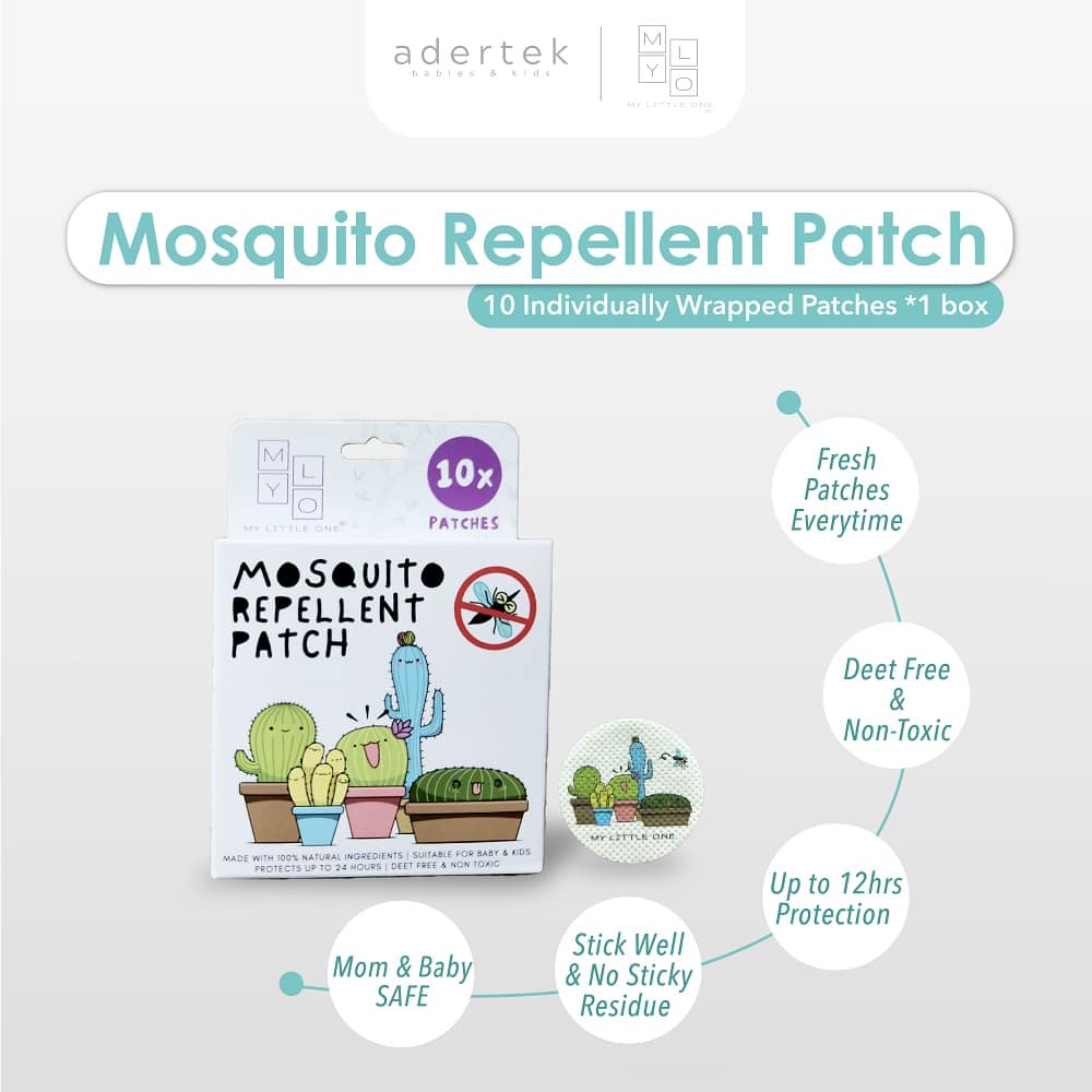 MyLO Mosquito Repellent Patch (10 patches / box) – MyLO Mom