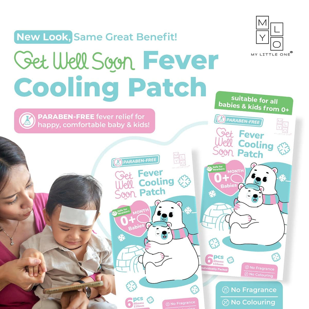 MyLO Get Well Soon Fever Relief Patch (0+) (6 patches / box) – MyLO Mom